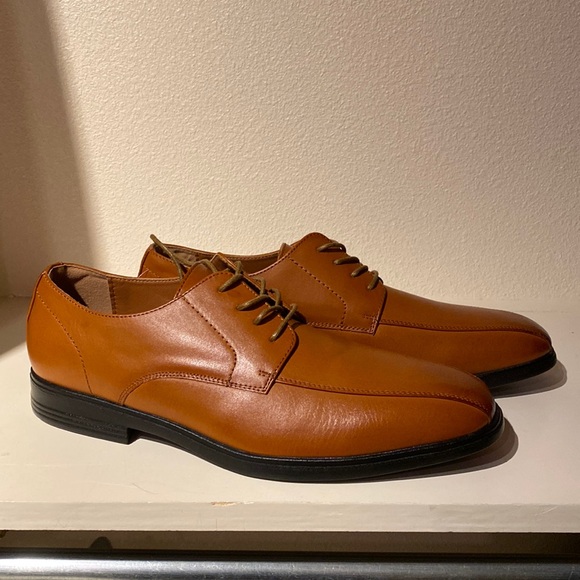 Shoes | Nwot Mofri Brown Leather Dress Shoes | Poshmark